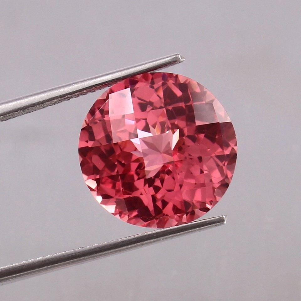 Ravishing 14x14 MM Natural Ceylon Padparadscha Sapphire Loose Round ...
