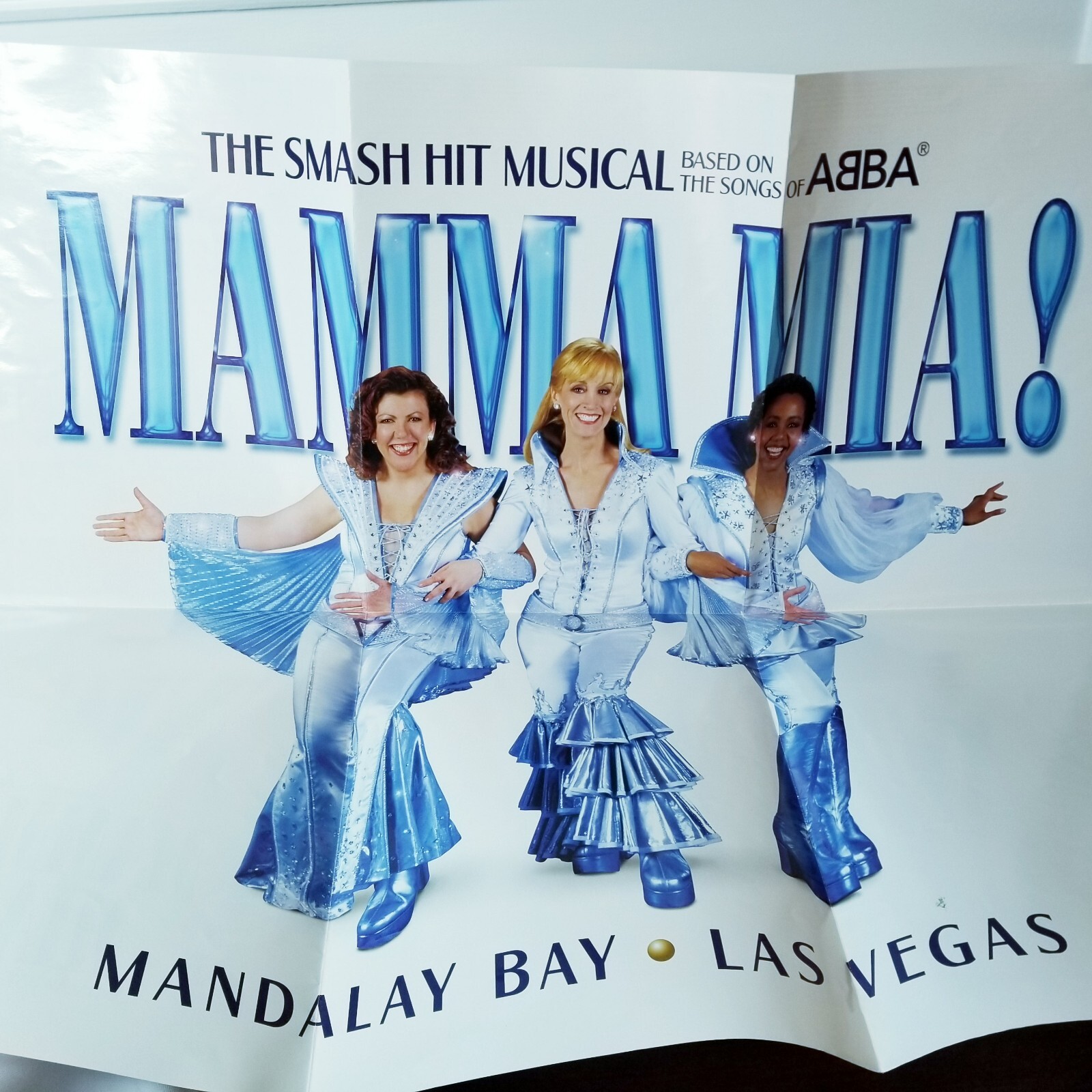 Mamma Mia! Mandalay Bay Theatre Las Vegas Musical Program Poster Abba ...
