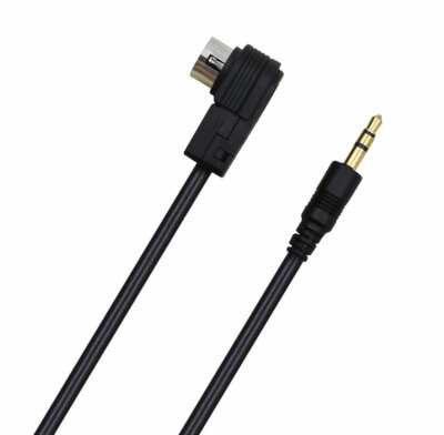 CD Audio Video 3.5MM AUX cable Adapter For Alpine CDA-9856R CDA-9857R ...