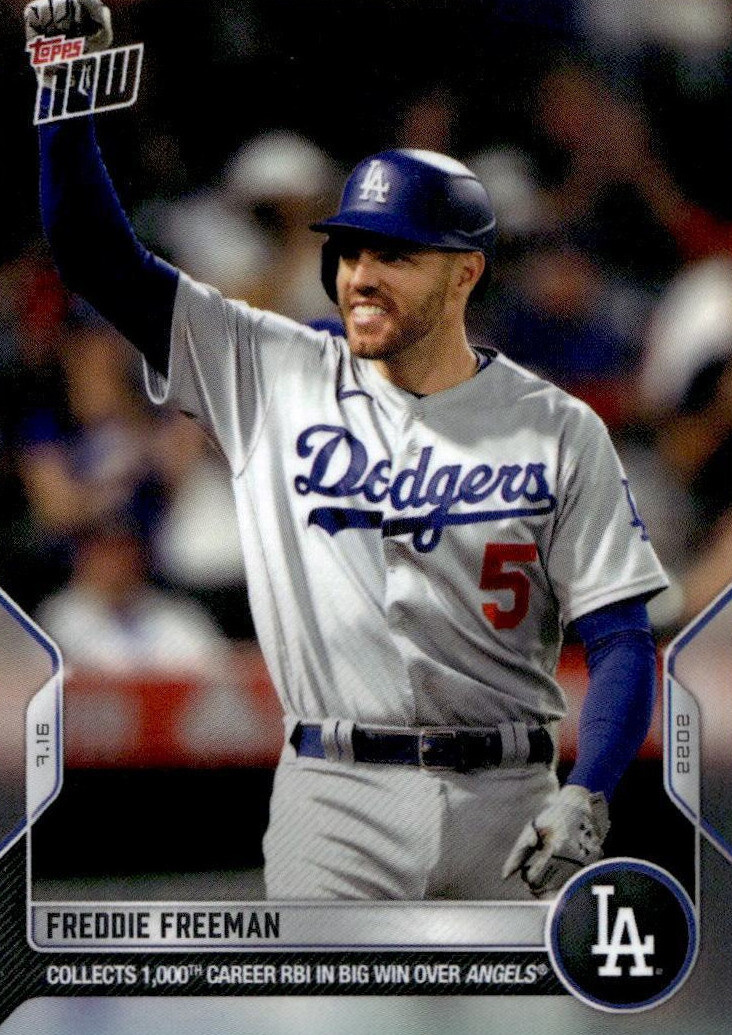 2022 Topps Now - #547 Freddie Freeman for sale online | eBay
