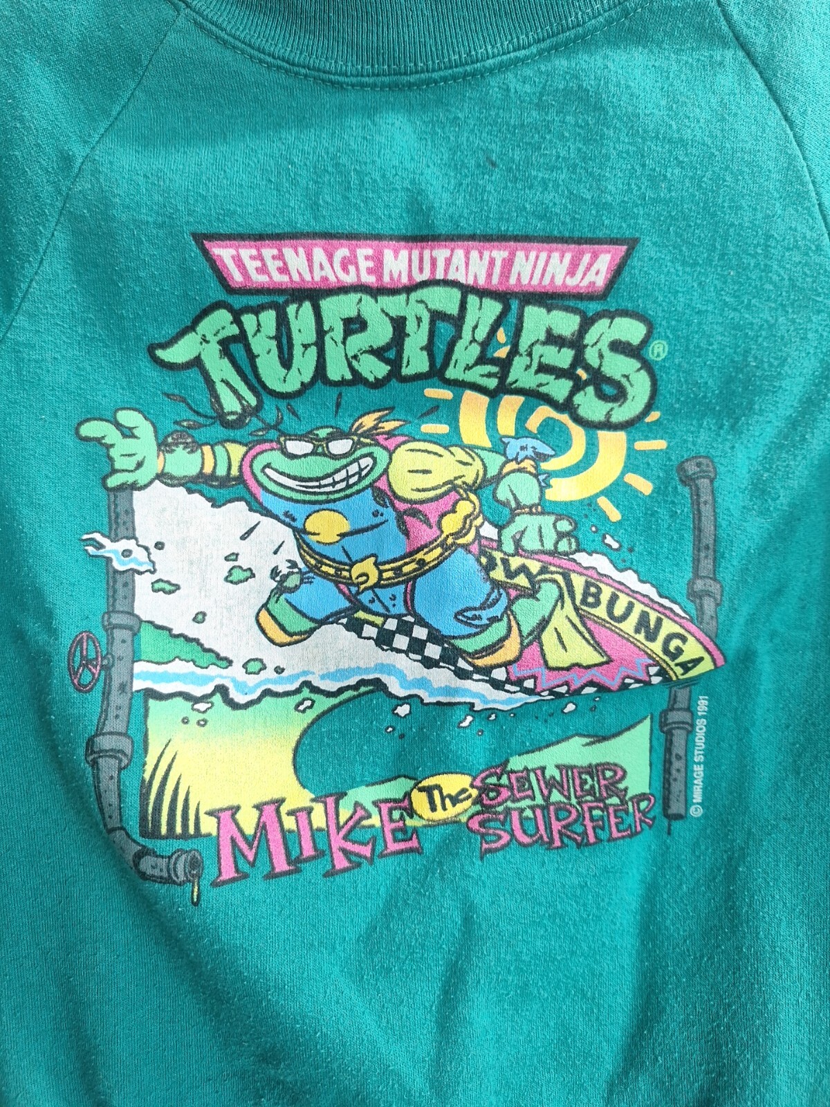 1991 Vintage Teenage Mutant Ninja Turtles Mike The Se… - Gem
