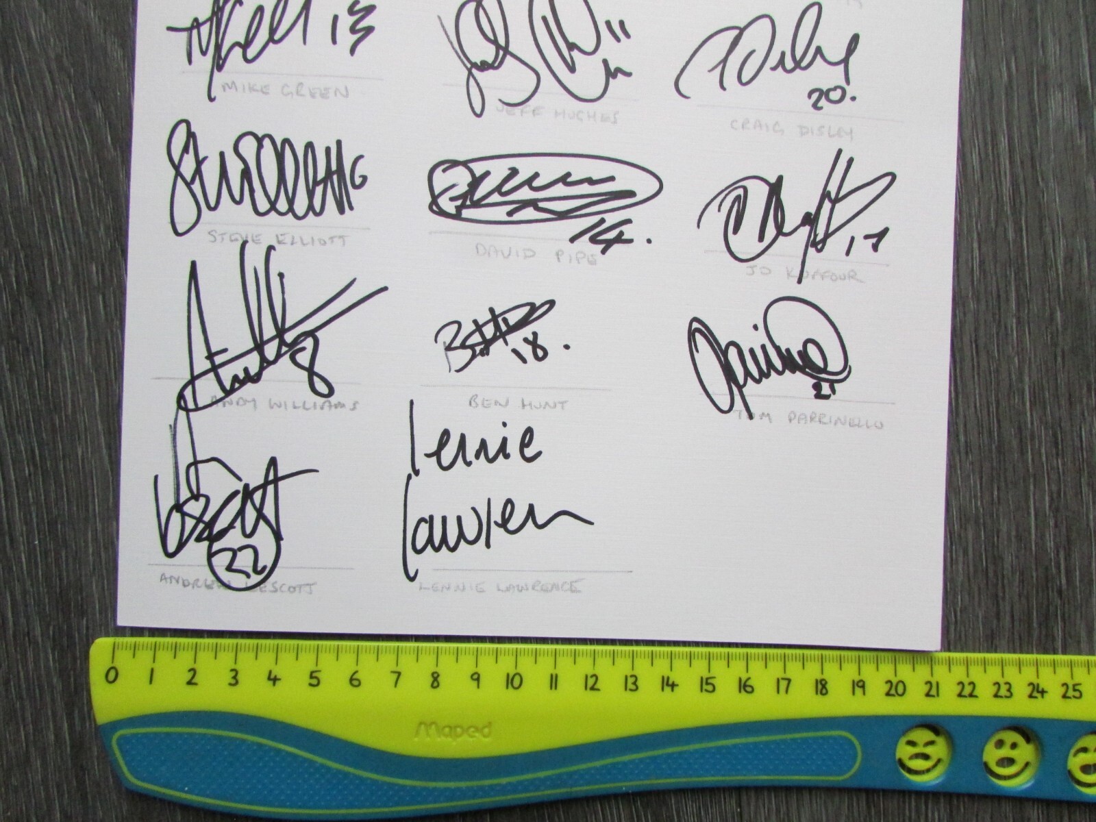 Bristol Rovers Football Club 2008 - 2009 Hand Signed Autographed Team ...