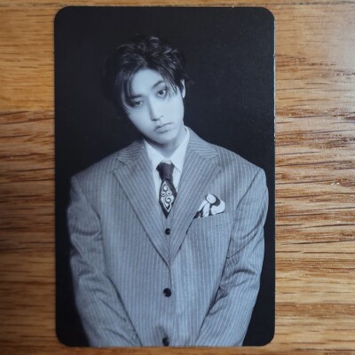 Han Official Monochrome Photocard Stray Kids Hop Accordion Ver Genuine ...