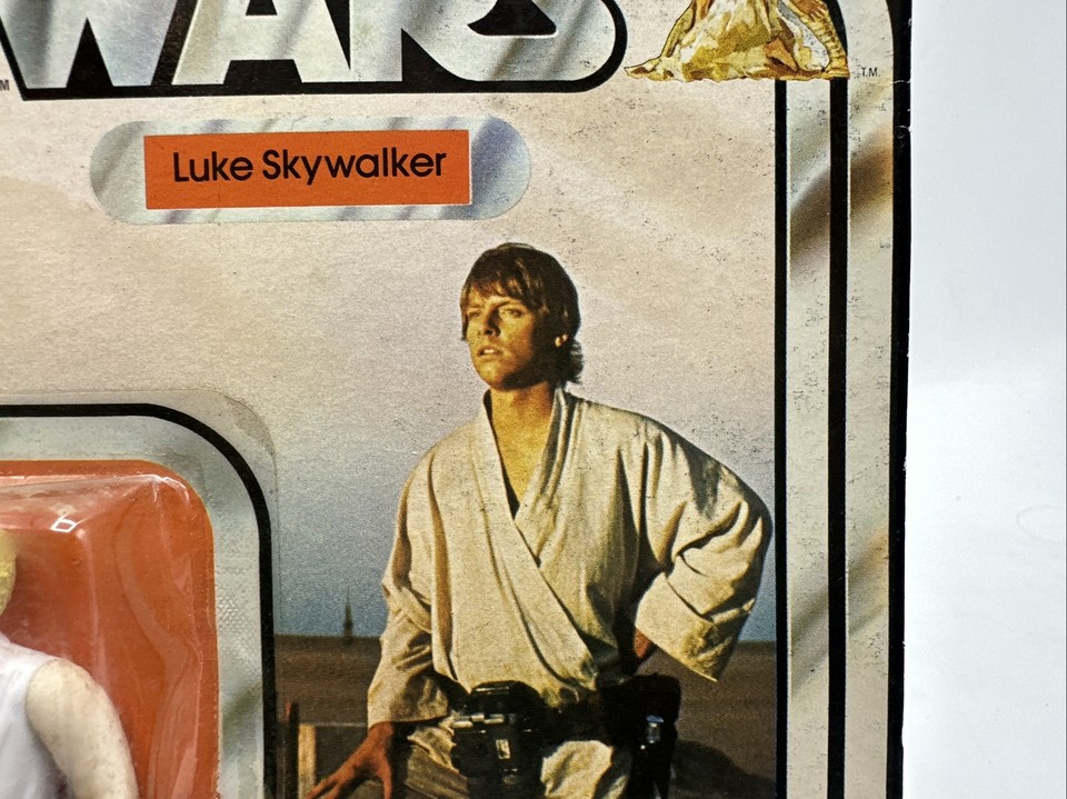 12 C BACK LUKE SKYWALKER FIGURE KENNER VINTAGE STAR WARS 1977 | eBay