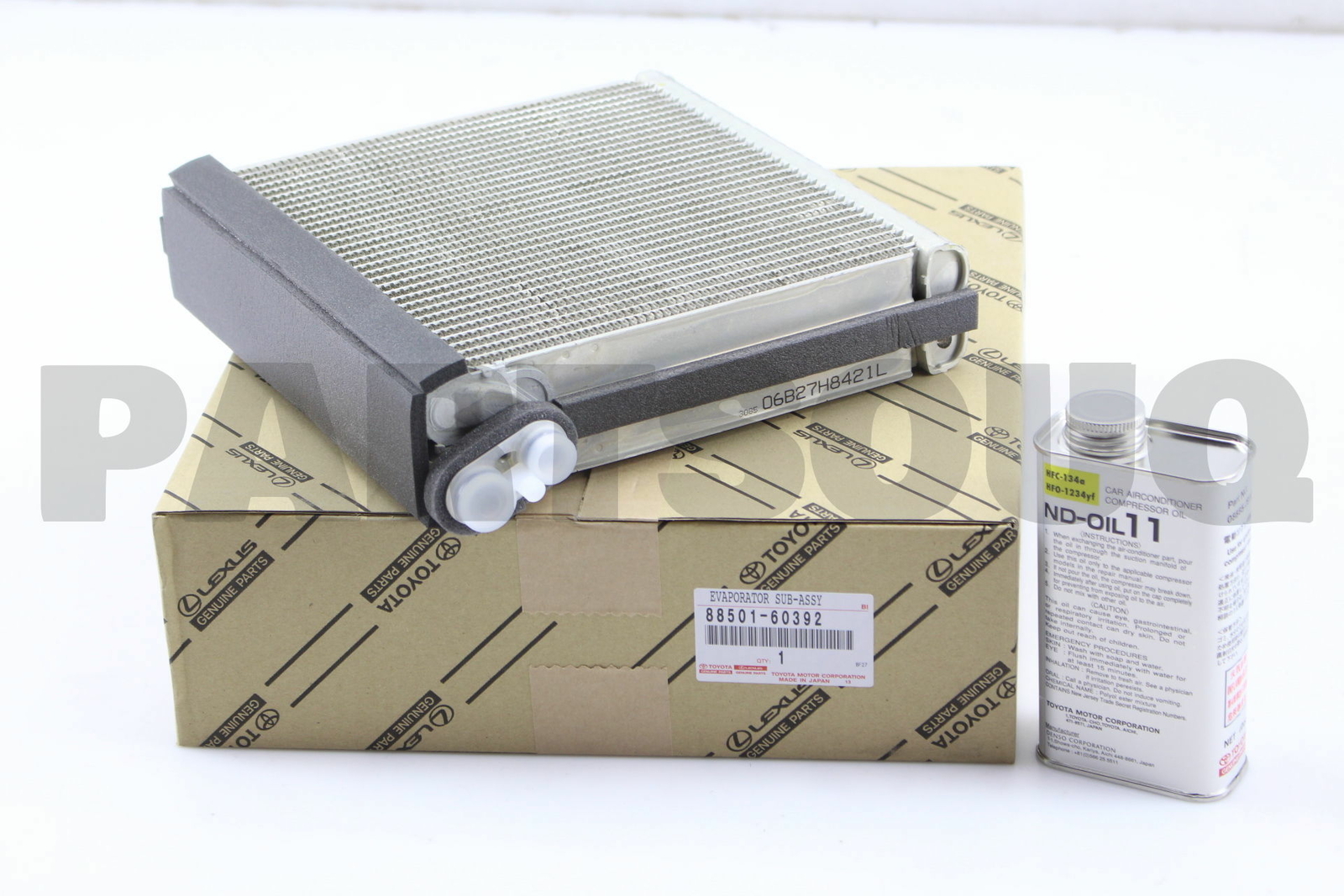 8850160392 Genuine Toyota EVAPORATOR SUB-ASSY, COOLER, NO.1 88501-60392 ...