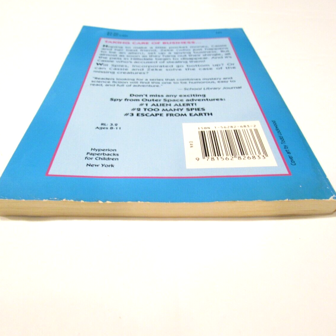 The Spy From Outer Space Spies, Incorporated Paperback Book by Debra ...