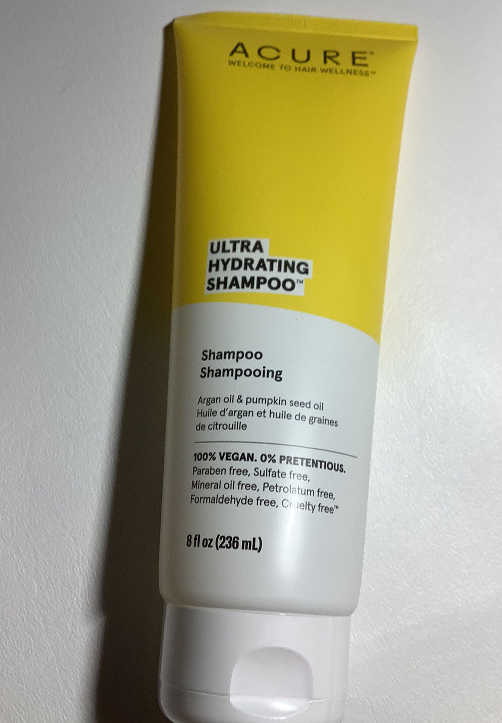 Acure Ultra Hydrating Shampoo & Conditioner - Argan & Pumpkin Vegan ...