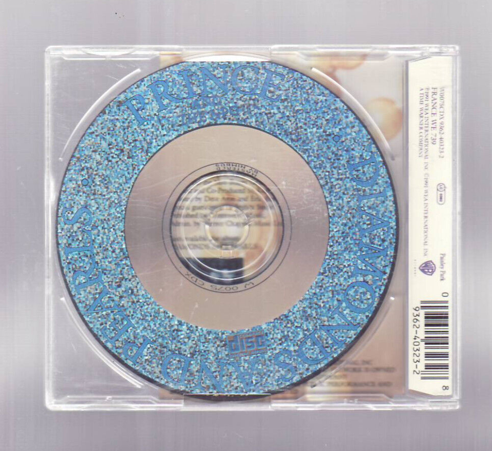 (CD) PRINCE - Diamonds & Pearls / 3 Trk / France Import / Holographic ...