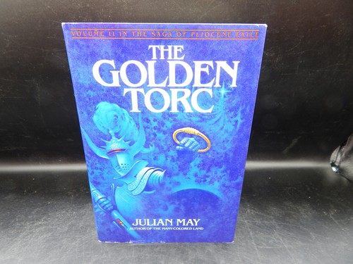 Julian May THE GOLDEN TORC Pliocene Exile Saga vintage scifi HC book ...