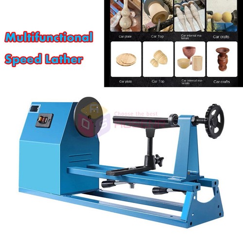 Household Multifunctional Woodworking Speed lathe DIY Desktop Milling ...