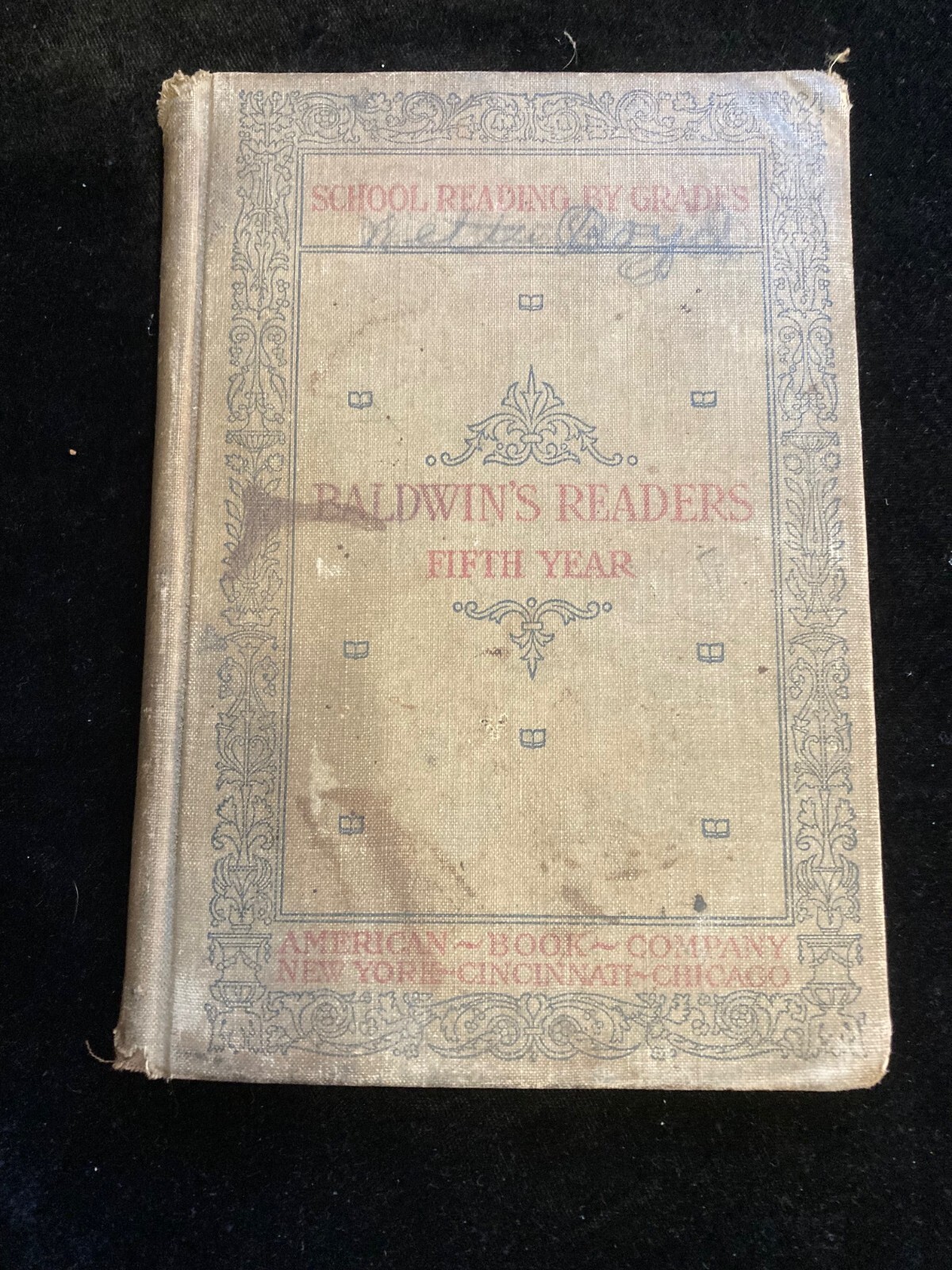 1897 Baldwin's Readers Fifth Year School Reading By Grades James Baldwin | eBay
