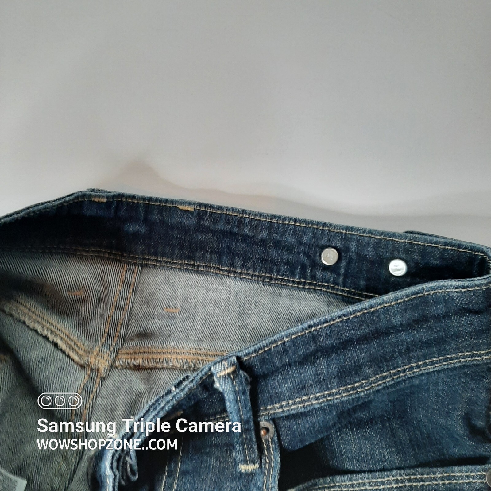 Levis Strauss S40196 32x30 Jeans Dark Denim Stretch RARE Design Men ...