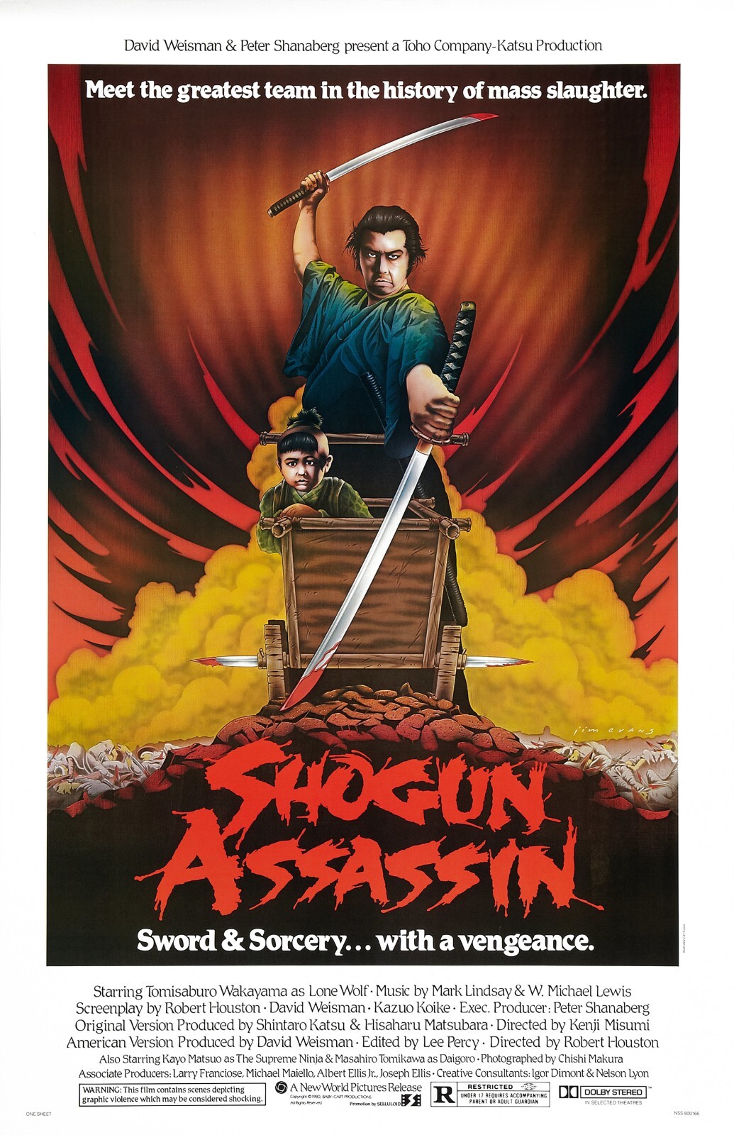 Shogun Assassin movie poster - 11 x 17 inches | eBay