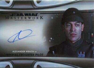 Star Wars Masterwork 2021 Rainbow [50] Autograph Card MWA-AW Wraith as ...