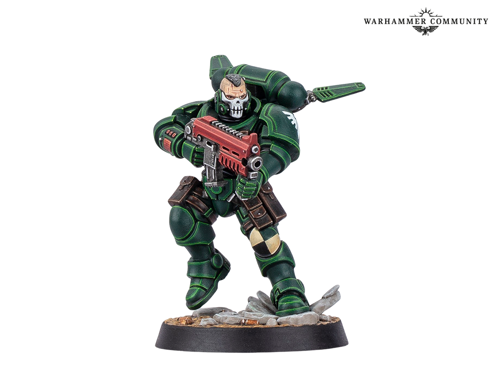 Warhammer Heroes Series 6 WH40K Strike Force Variel Space Marines ...