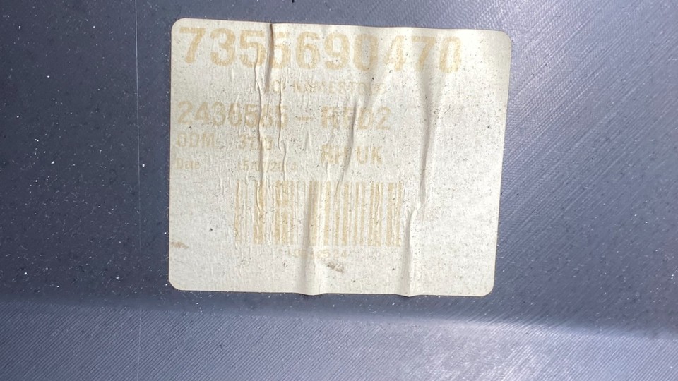 Fiat 500 Mk2 2008-16 3 Door Driver Side O/S Front Door Card Panel ...