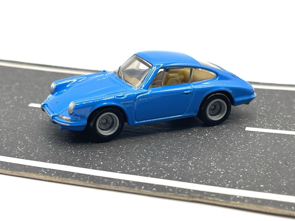 Matchbox Moving Parts 1964 Porsche 911 (blue) SUPER CUSTOM WHEEL SWAP ...