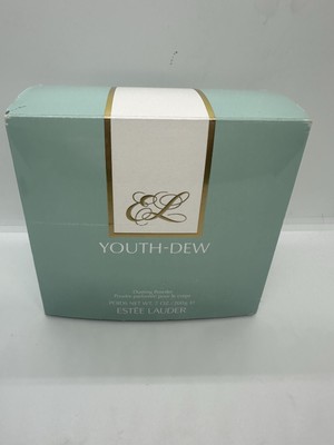Estee Lauder Youth Dew Perfume Dusting Powder Box 7oz With Puff NEW | eBay