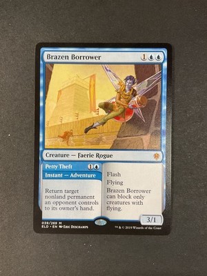 Brazen Borrower - Throne of Eldraine - Magic the Gathering - MTG | eBay