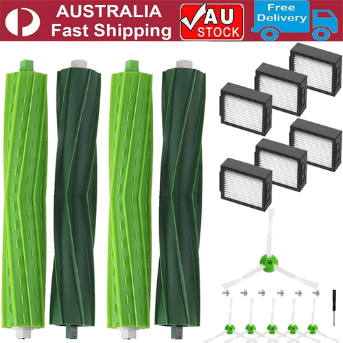 4 Pcs Replacement Brush for iRobot Roomba E5/E6/E7,i7/i7+/i6/i8/i3/i4 ...