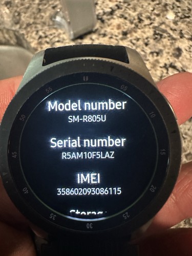 Samsung Galaxy Smart Watch Model SM-R805U Works Perfectly w Charger | eBay