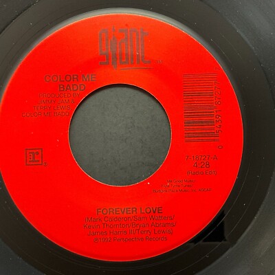 Color Me Badd, Forever Love, 7" 45rpm, Vinyl VG+ | eBay