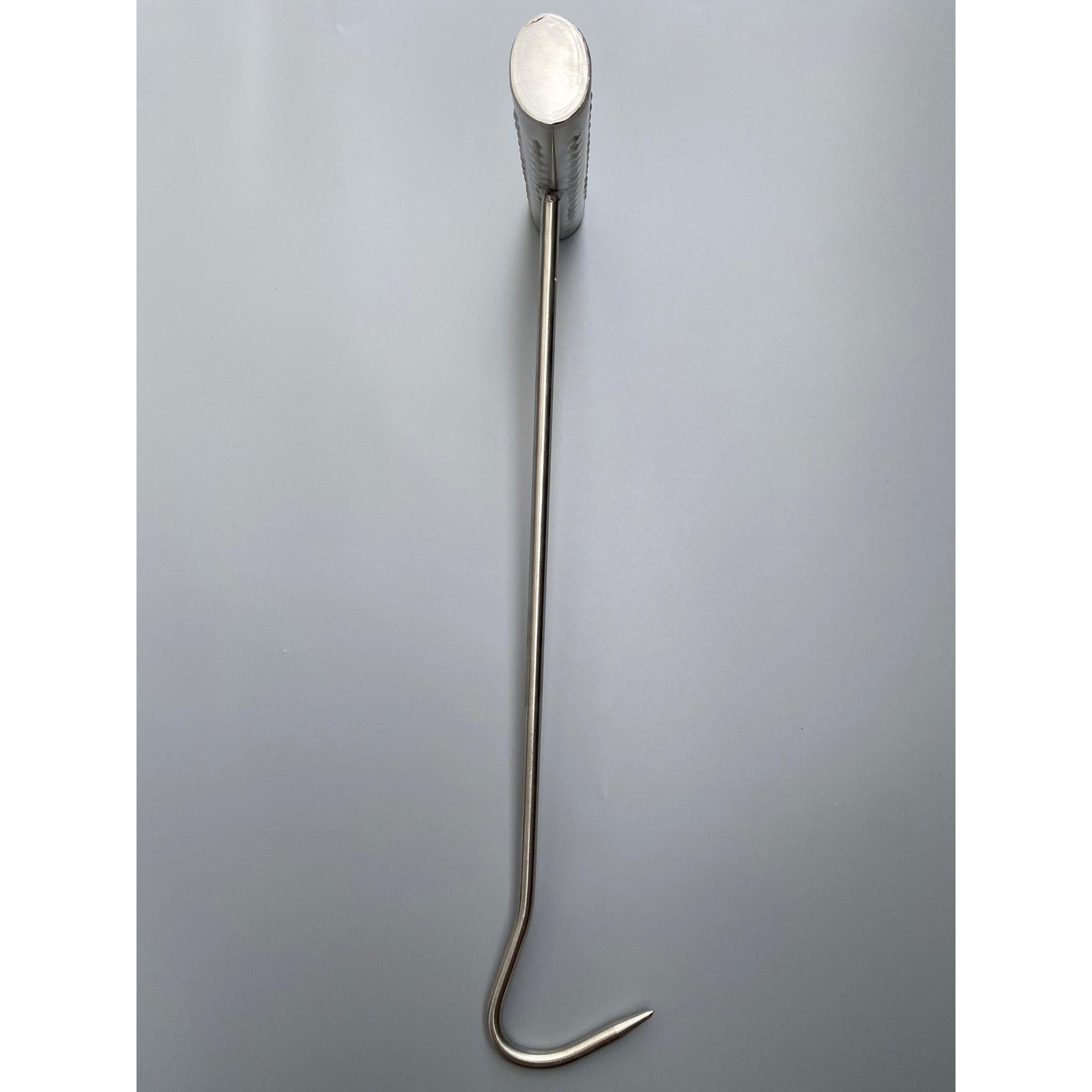 Butchers Steel Meat Hook Abattoir Hook 40cm Handle Boning Hook Beef ...