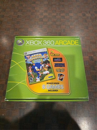 Microsoft Xbox 360 Arcade - Console System - BOX / MANUAL and CARDS ...