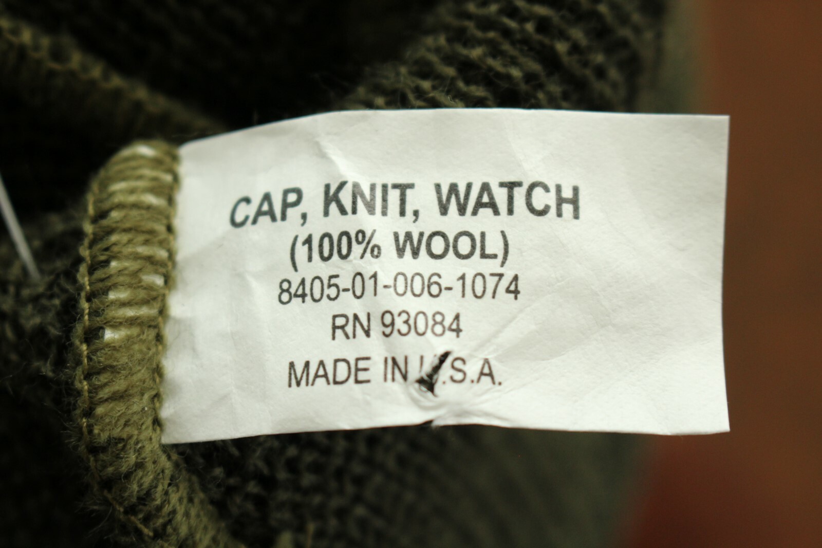 US NAVY USN COLD FOUL WEATHER COMBAT NWU BDU KNIT OD OLIVE DRAB GREEN ...