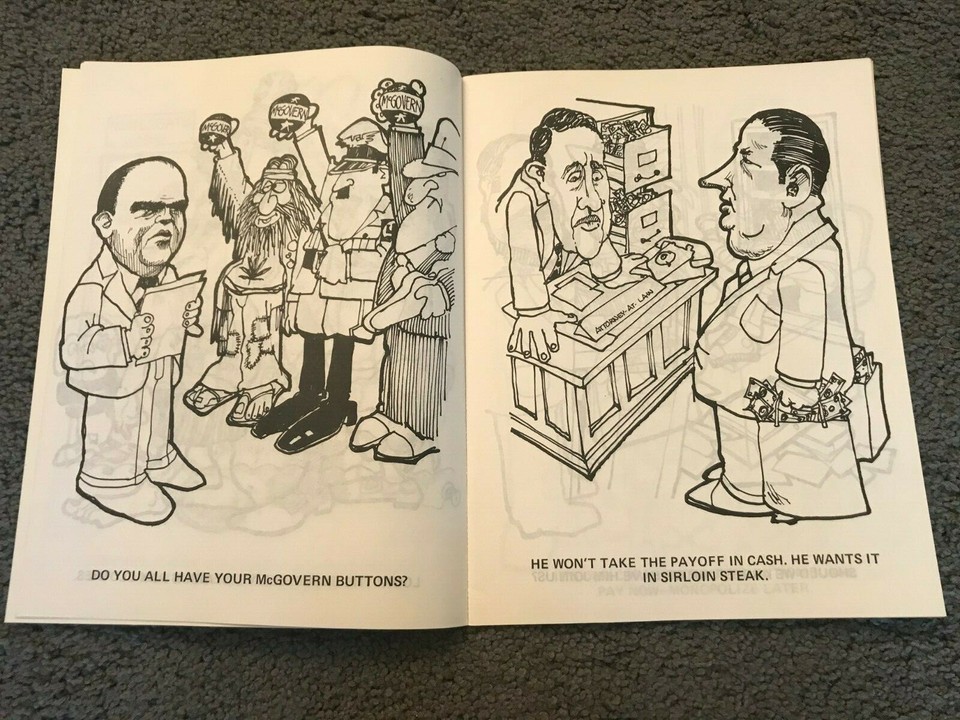WATERGATE COLORING BOOK 1973 NEW FIRST PRINTING | eBay