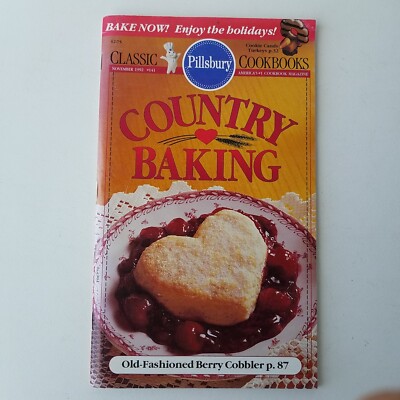 Pillsbury Classic Cookbooks November 1992 #141 Country Baking ...