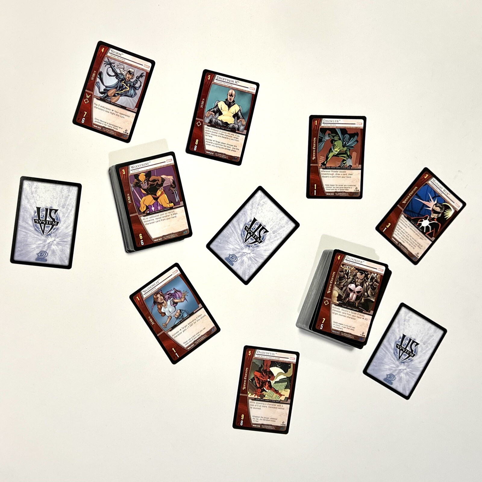 Marvel VS System (2004) Card Lot – 100+ Trading Cards (1st Eds, Rares ...