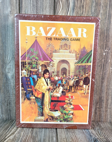 Vintage 1968 Bazaar The Trading Game 3-M Bookshelf Game Sealed | eBay