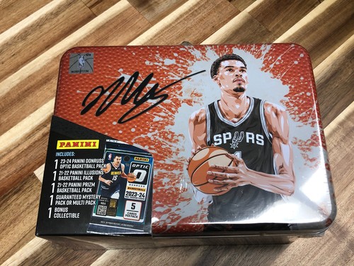 Victor Wembanyama Panini Basketball Lunch Box Tin New Sealed ...