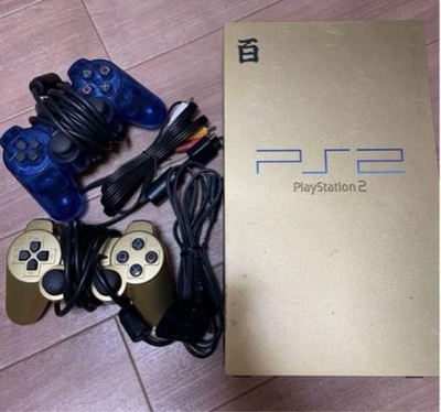 Sony Playstation 2 PS2 Hyakushiki Gold SCPH-55000 GU Body NTSC-J W ...