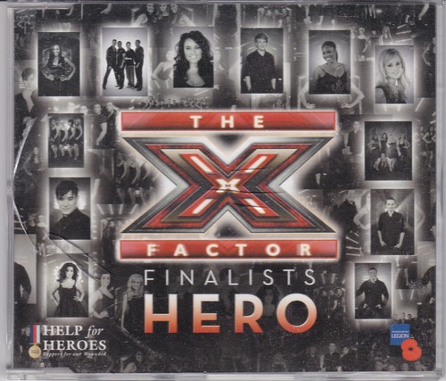 THE X FACTOR FINALISTS Hero ( 2 Track CD Single ) | eBay