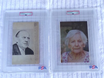 OSKAR & EMILIE SCHINDLER PSA AUTHENTICATED PHOTO WORLD WAR II HOLOCAUST ...