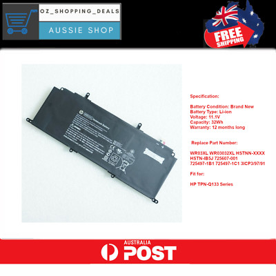 Genuine WR03XL Battery for HP Split X2 13-M000 TPN-Q133 HSTN-IB5J HSTNN ...