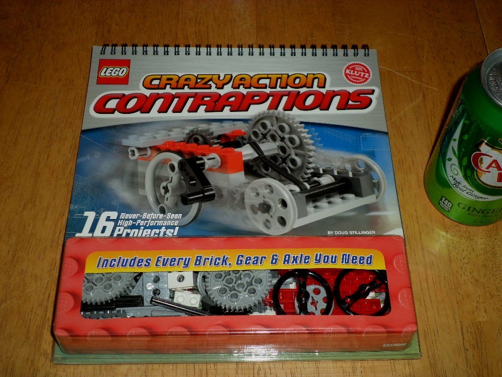 LEGO® Crazy Action Contraptions Building Kit 87 Pcs NEW Klutz 16 ...
