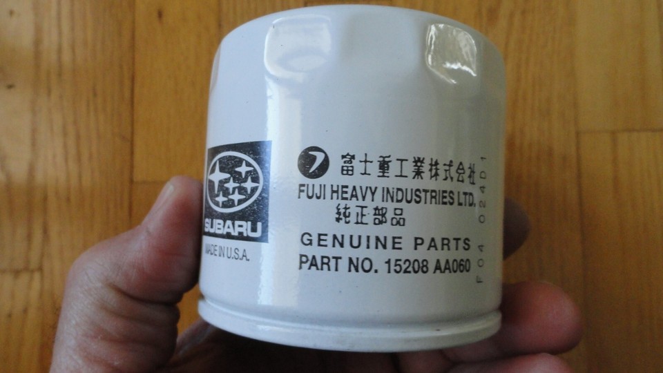 15208AA160 OEM Genuine Subaru Oil Filter NOS | eBay