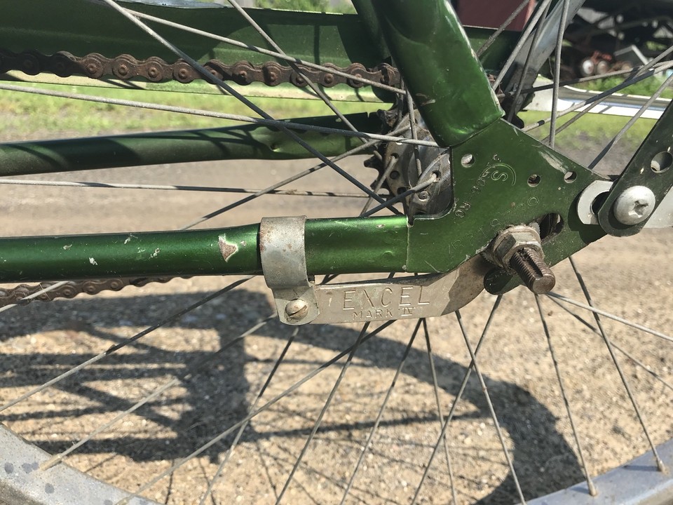 Vtg Hawthorne Girls Bicycle , Green , Montgomery Ward, Classic 50’s ...