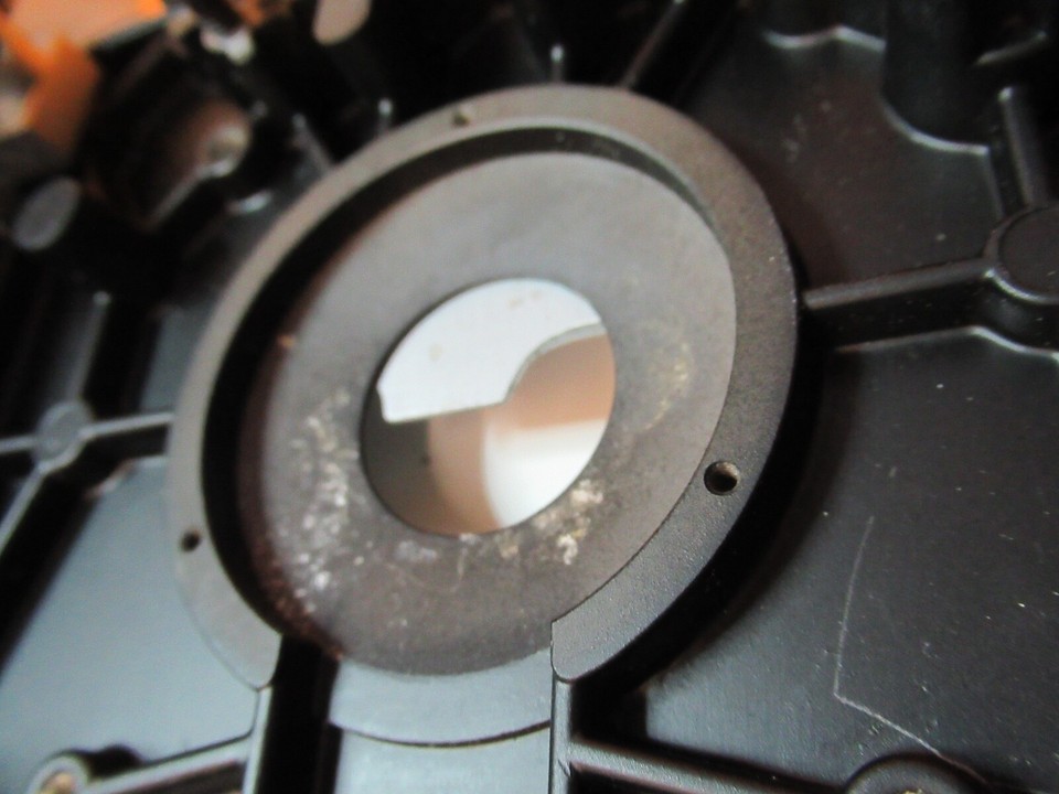 LEITZ SM-LUX GERMAN STAGE TABLE MICROMETERS MICROSCOPE PART as pictured ...