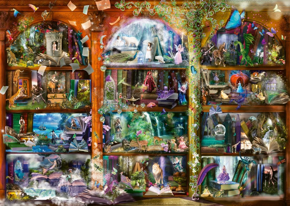 Spiele 58965 Fairy Tale Puzzle 1000 Pieces | eBay