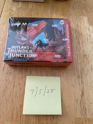 MTG Outlaws of Thunder Junction OTJ Collector Booster Box New Sealed | eBay