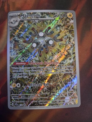 Magneton - SVP159 - Pokemon Scarlet & Violet Promo Ultra Rare Holo NM ...