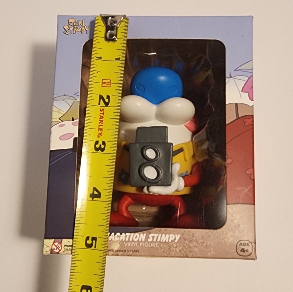 Vacation Stimpy Vinyl Figure Nick Box Exclusive Ren And Stimpy ...