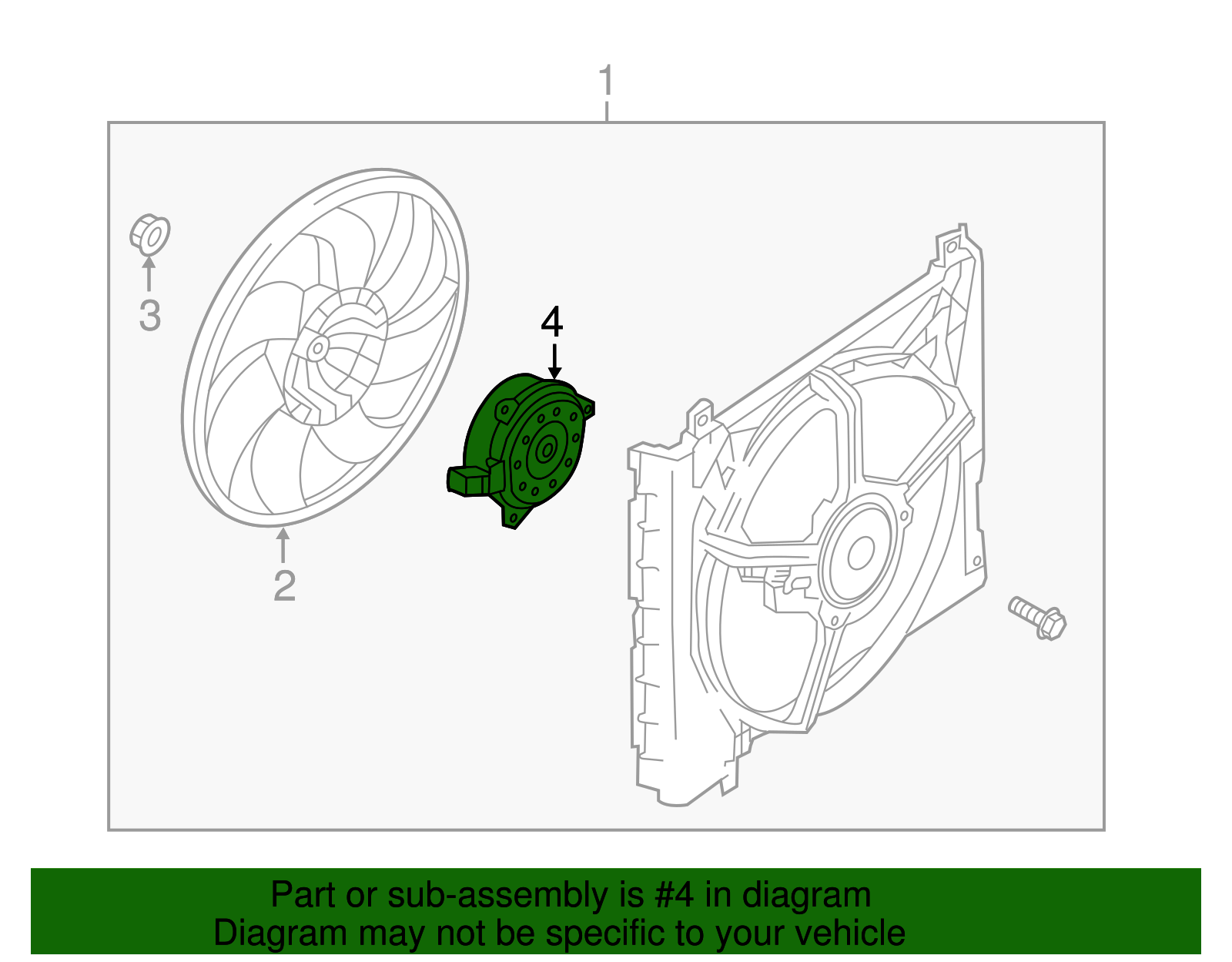 Nissan 21487-AX00B MOTOR ASSY-FAN NEW OEM | eBay