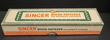 SINGER Sewing Automatic Zigzagger & Stitch Patterns Vintage 160981 for ...