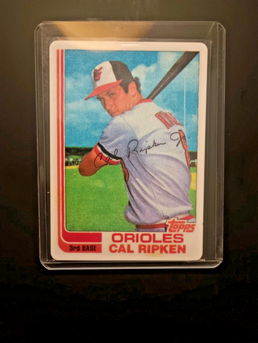 CAL RIPKEN JR 1982 Topps Traded Update #98T /2130 R&N Porcelain Reprint ...