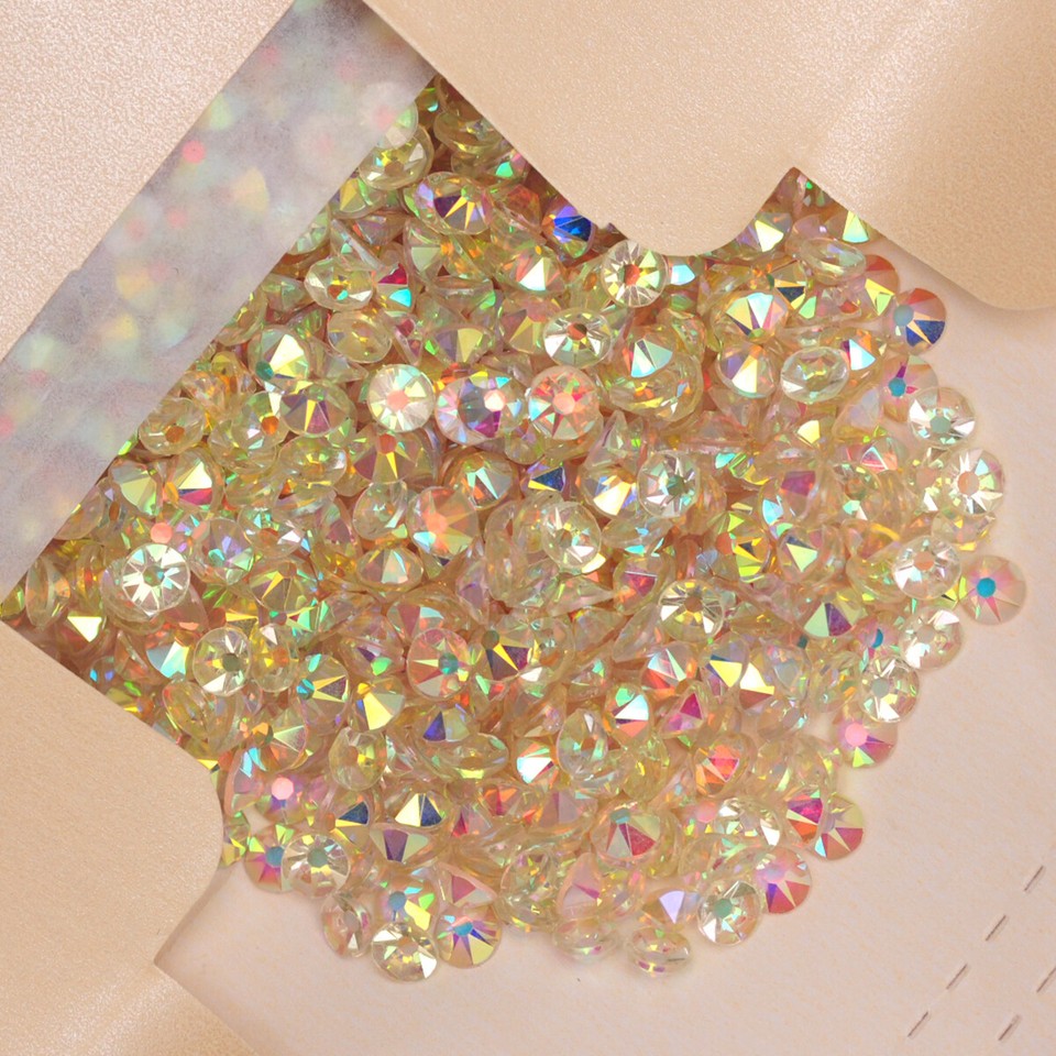 2088 Non Hotfix Luxury Crystals Glitter Strass Flat Back Rhinestones ...